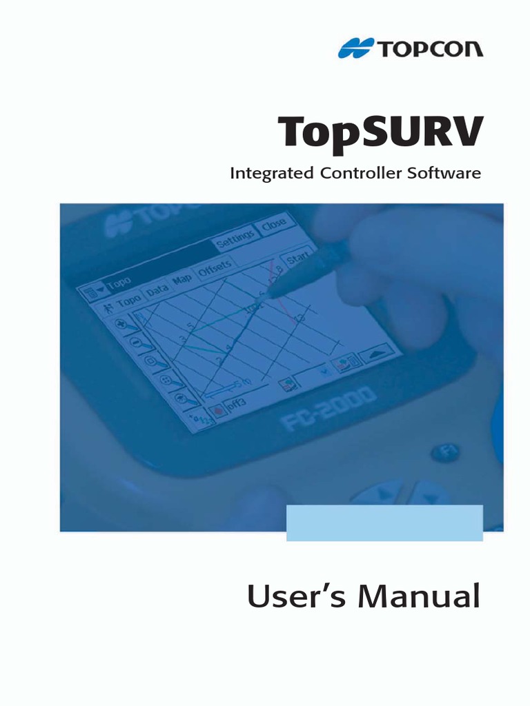 TOPCON TOP - SURF - Manual de Utilizare | PDF | Icon (Computing) | Installation (Computer Programs)