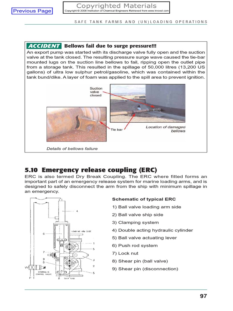 Bellows failure during tanker loading | PDF | Oil Tanker | Valve