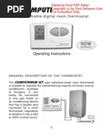 STC 1000 Temperature Controller | PDF | Thermostat | Relay