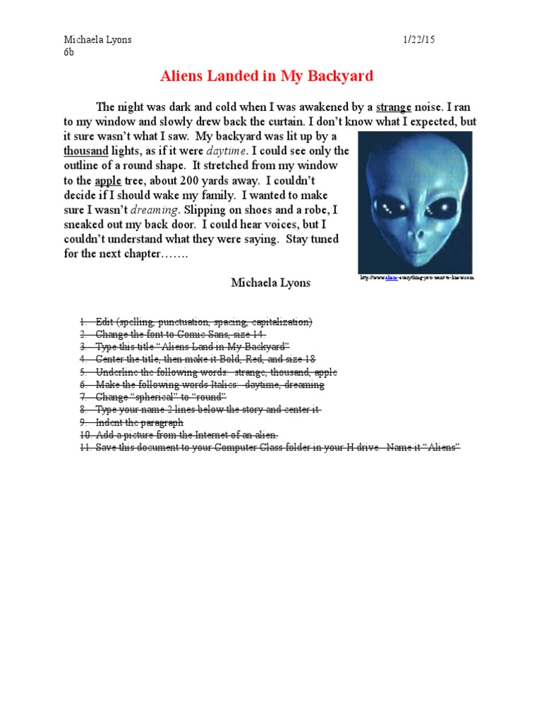 Aliens | PDF
