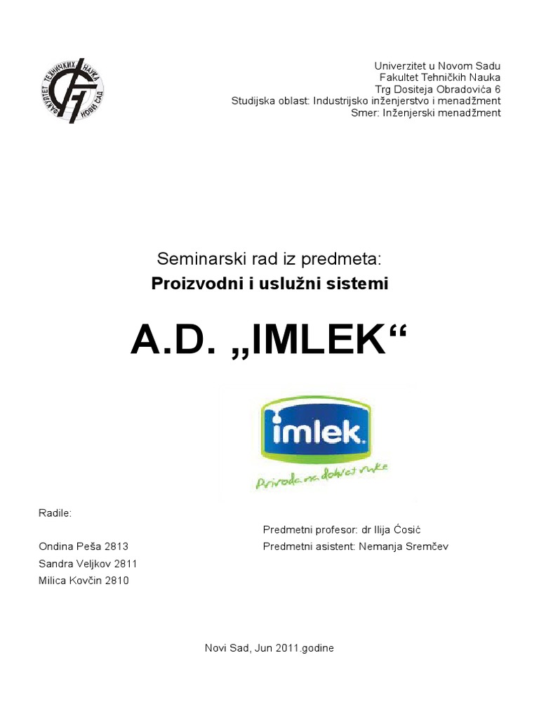 SEMINARSKI | PDF