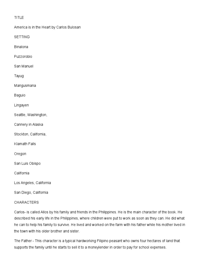 America Is in The Heart | PDF