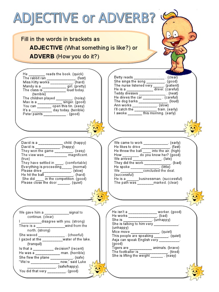 Unit 2 Adjectives Adverbs 1 | PDF