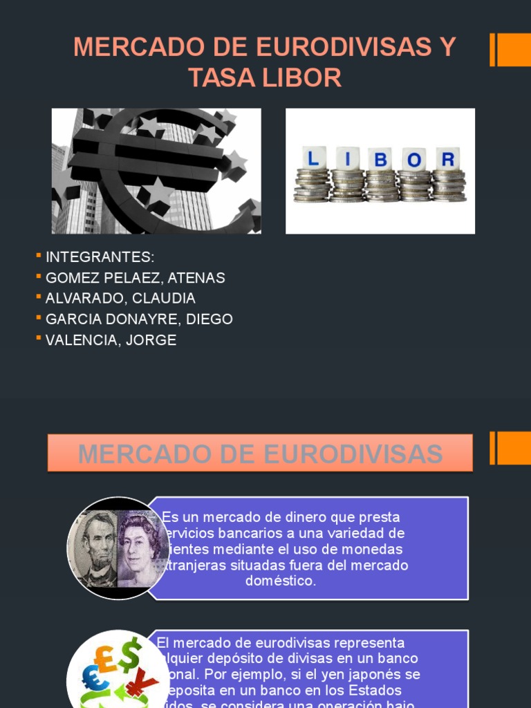 Eurodivisas y Tasa LIBOR | PDF | Libor | Bancos