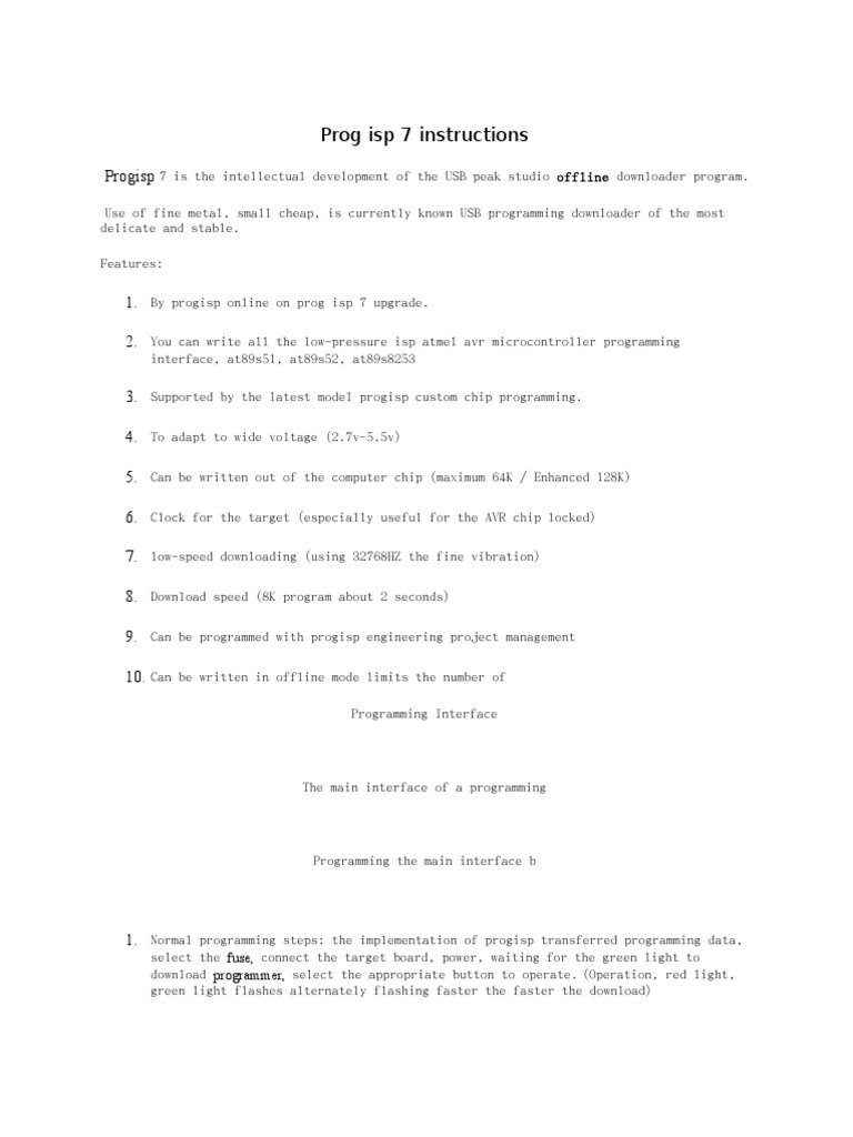 Prog Isp 7 | PDF | Classes Of Computers | Office Equipment