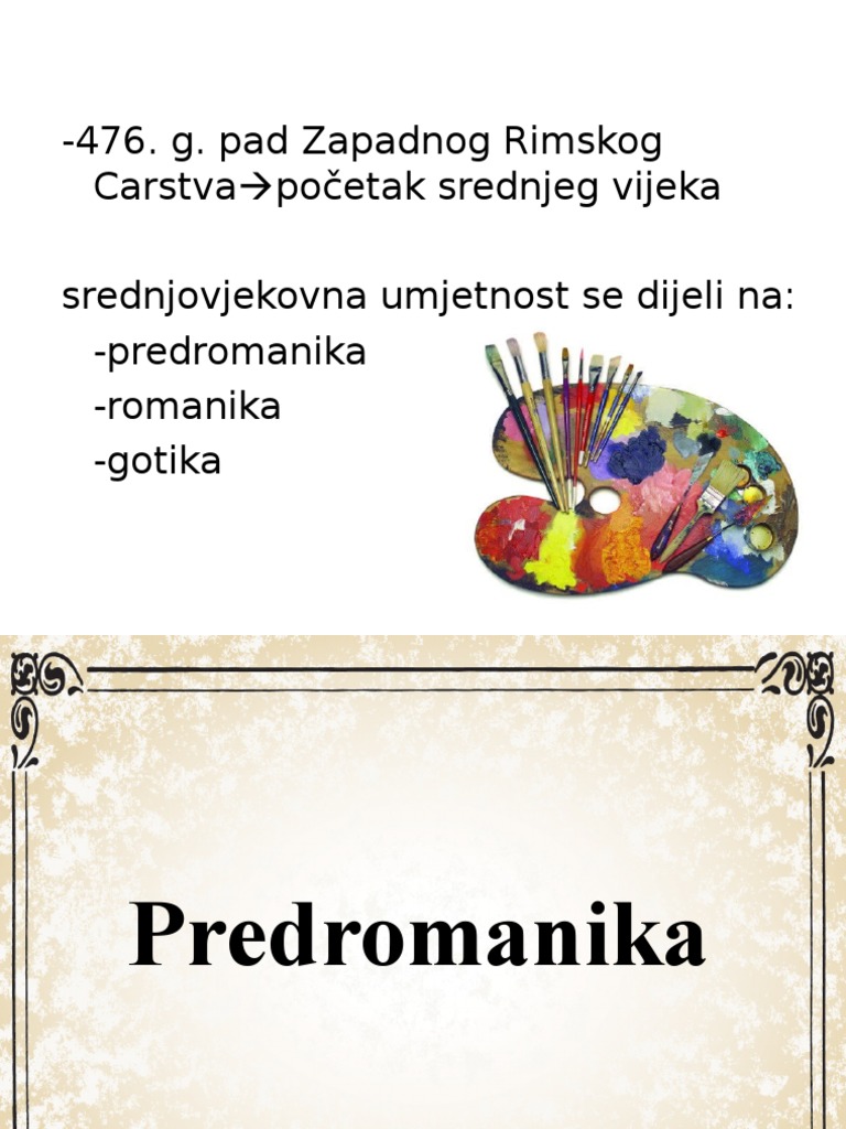 Predromanika I Romanika | PDF