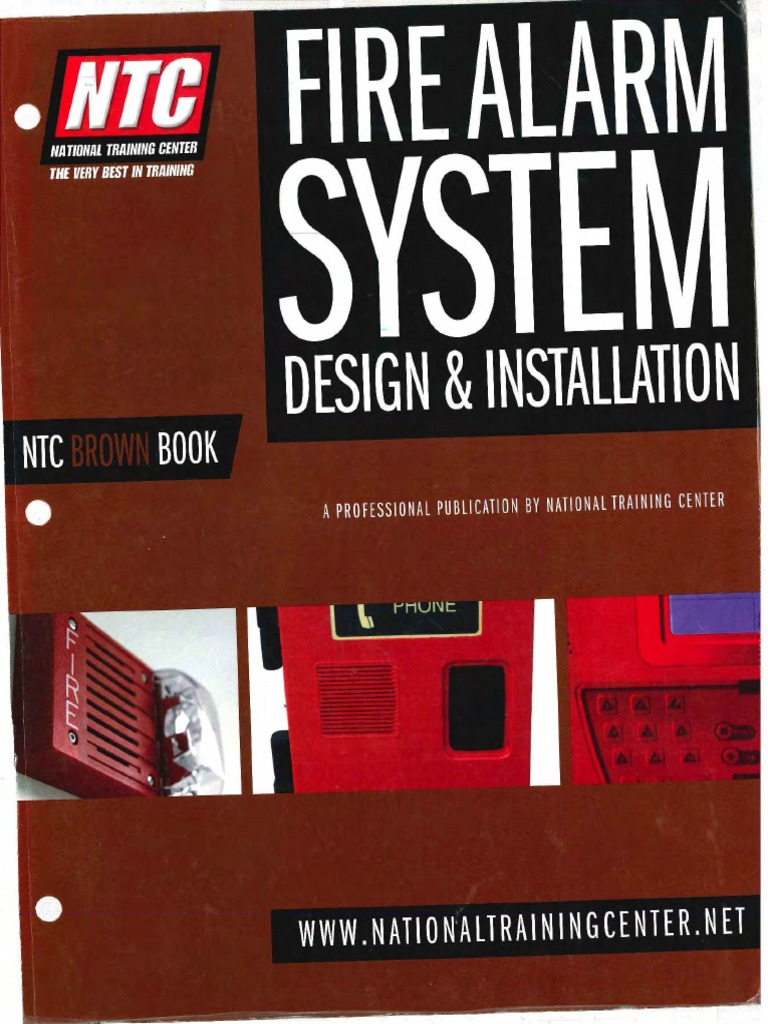 NTC Brown Book: Fire Alarm Design and Installation | PDF | Books
