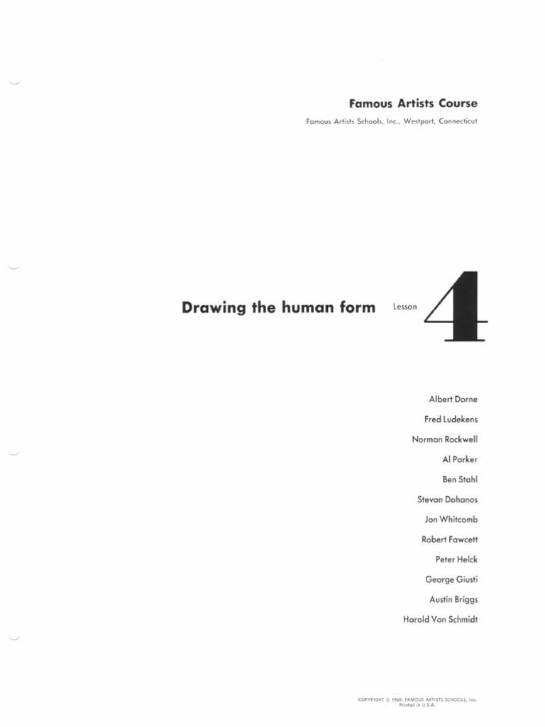 Famous Artist Course | PDF
