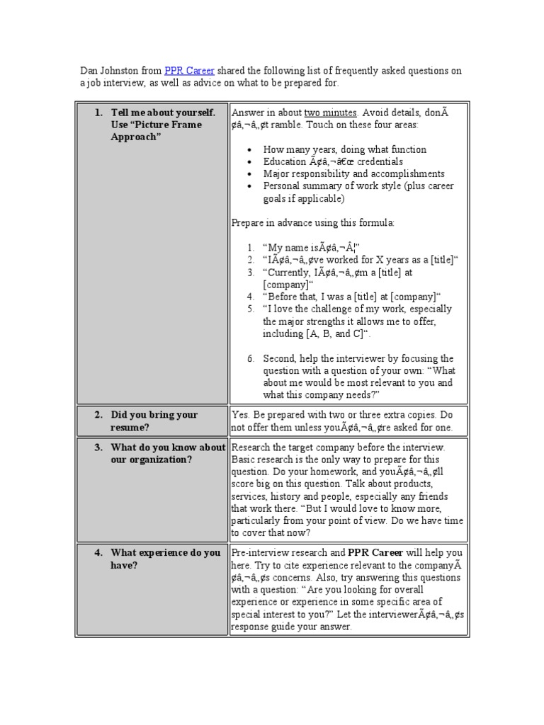 HR Questions 1 | PDF | Question | Employment