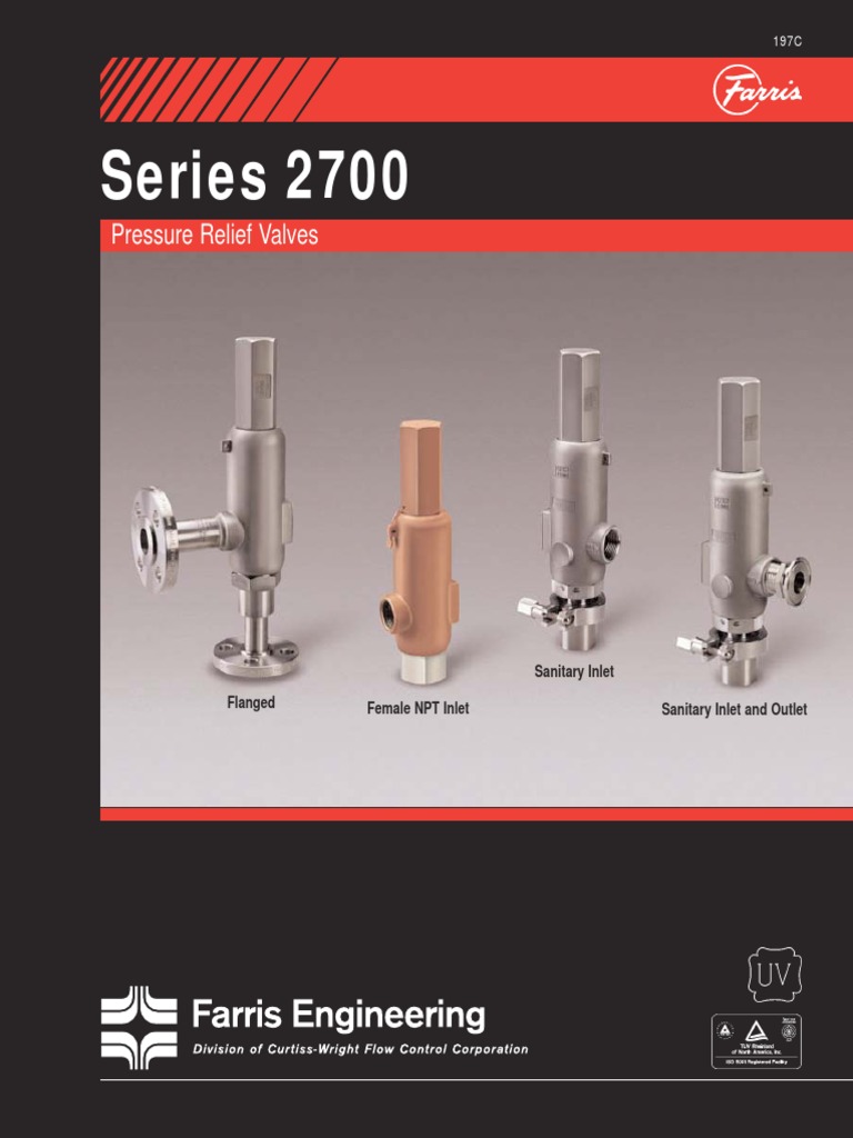Catálogo Farris | PDF | Valve | Stainless Steel