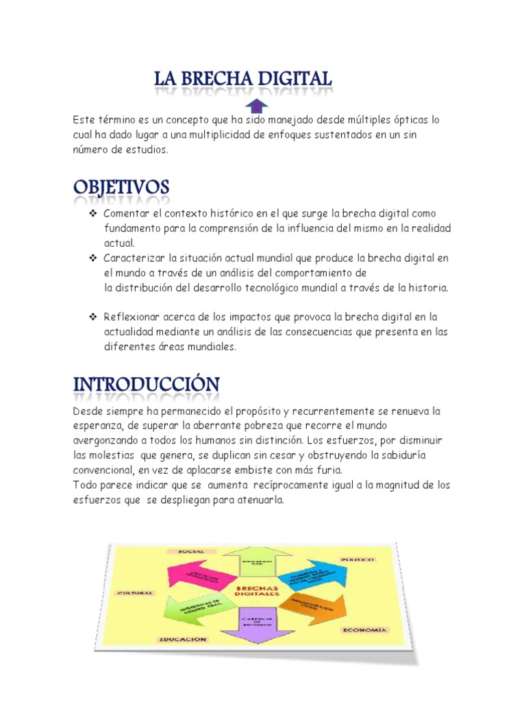 La Brecha Digital | PDF | Tecnología de información y comunicaciones | Science