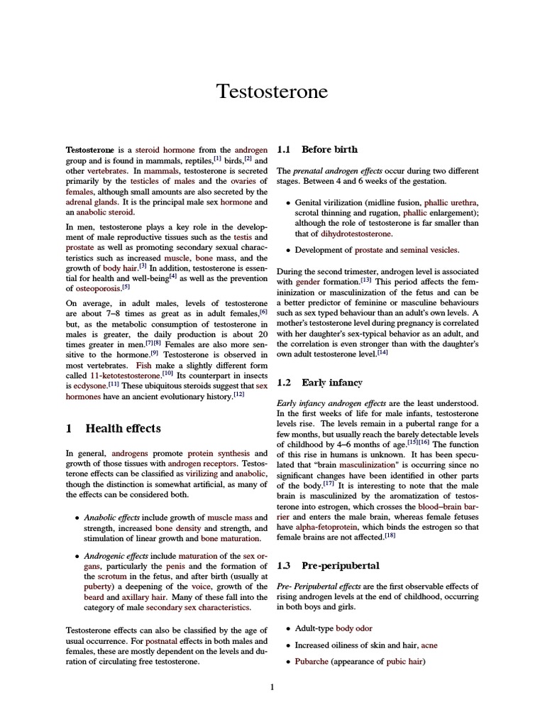 2 Testosterone | PDF | Testosterone | Luteinizing Hormone