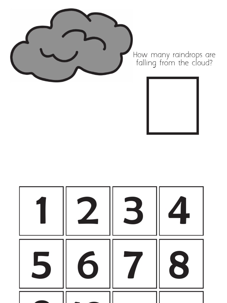 Counting Raindrops from Clouds | PDF