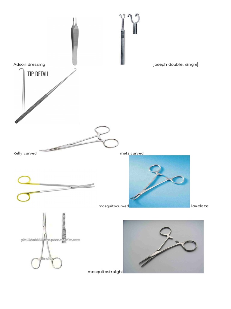 Total Thyroidectomy Instruments | PDF
