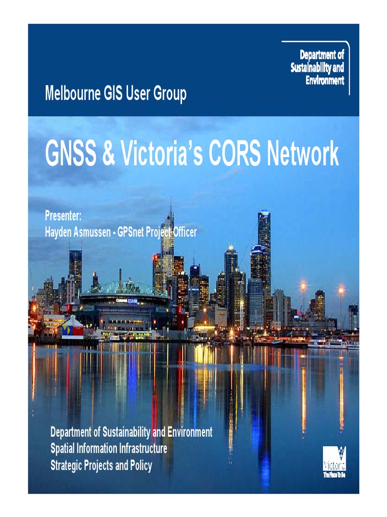 GNSS & Victoria's CORS Network | PDF | Surveying | Global Positioning ...