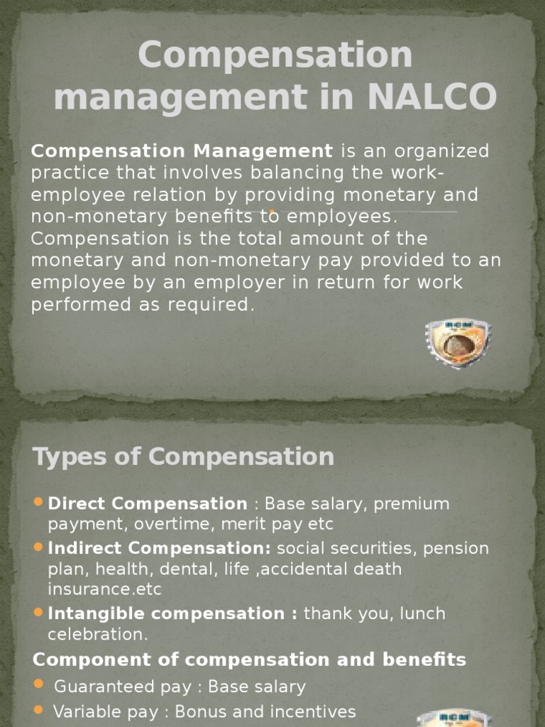 Compensation Management | PDF | Employee Benefits | Employment