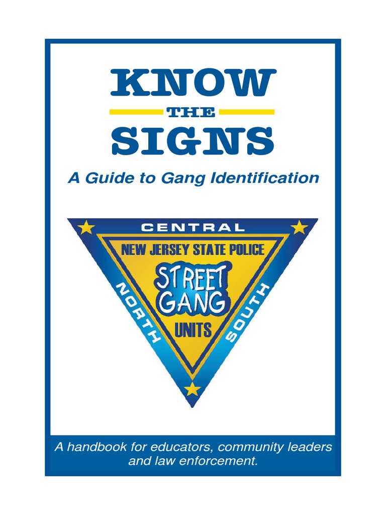 Gang Id Guide | PDF | Gang | Assault