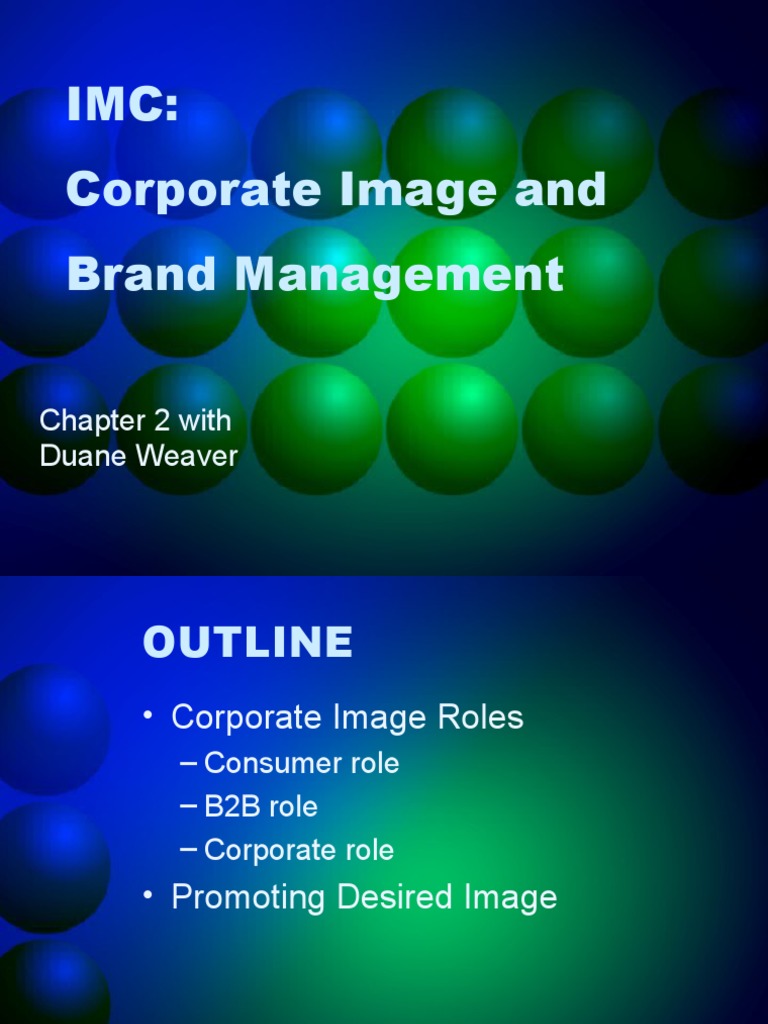 Corporate Image and Brand Management Guide | PDF | Brand | Marketing