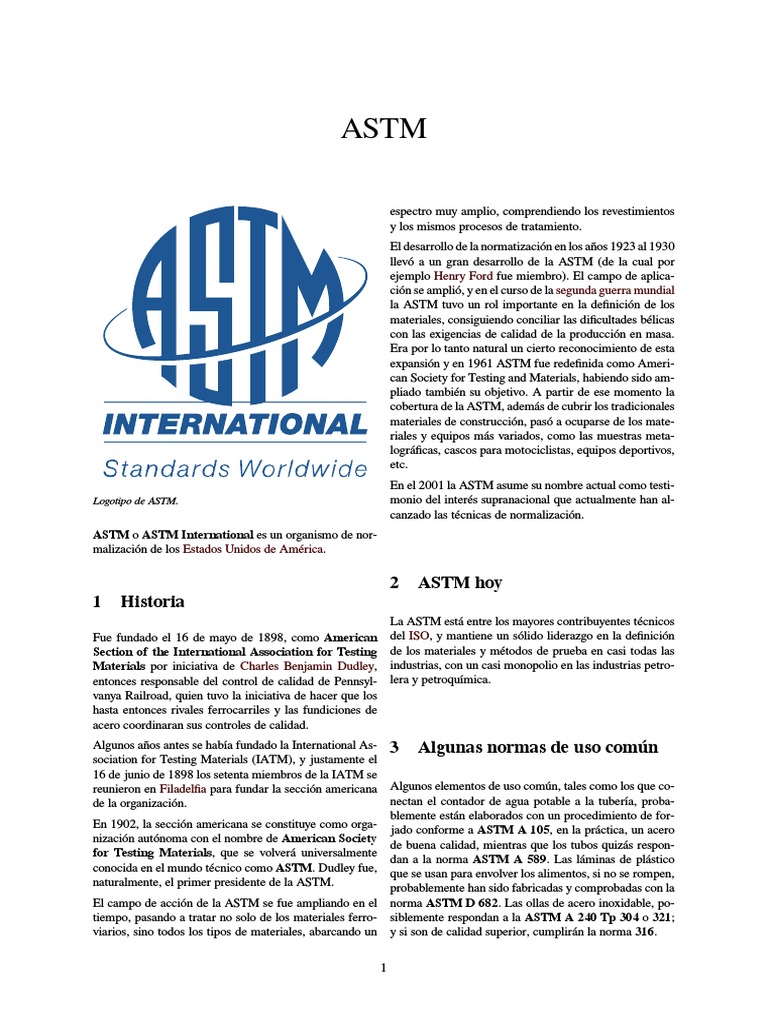 Astm | PDF | Referencia | Metrología