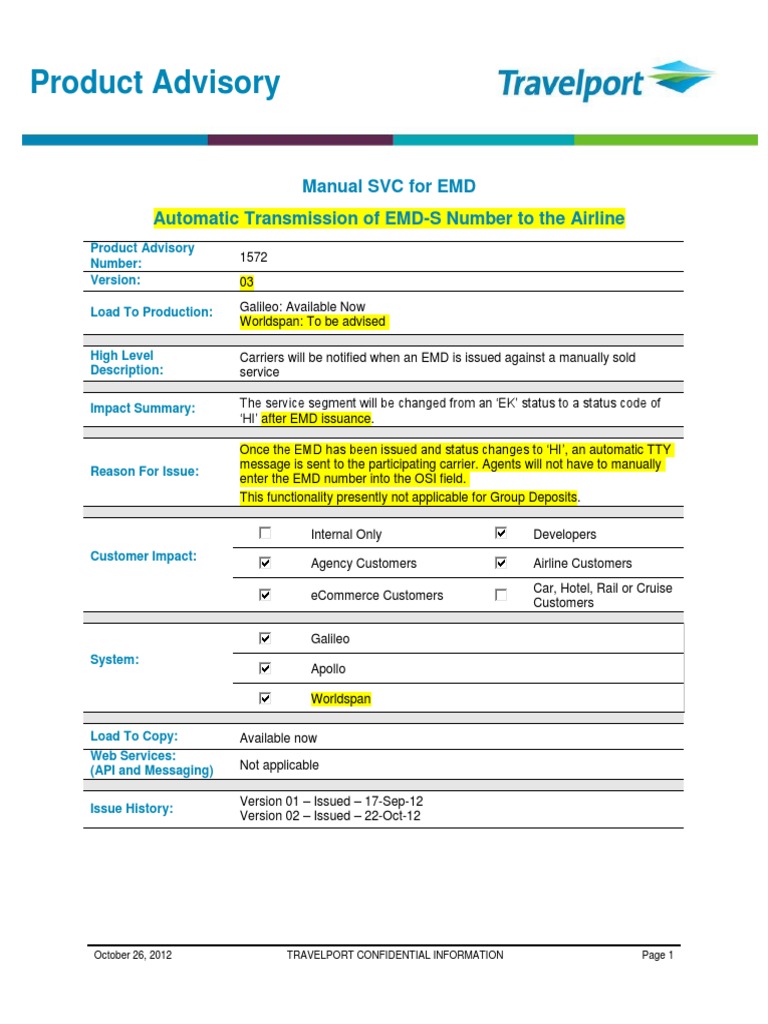 PA 1572 (Version 03) Manual SVC For EMD PDF | PDF | Airlines | Computing