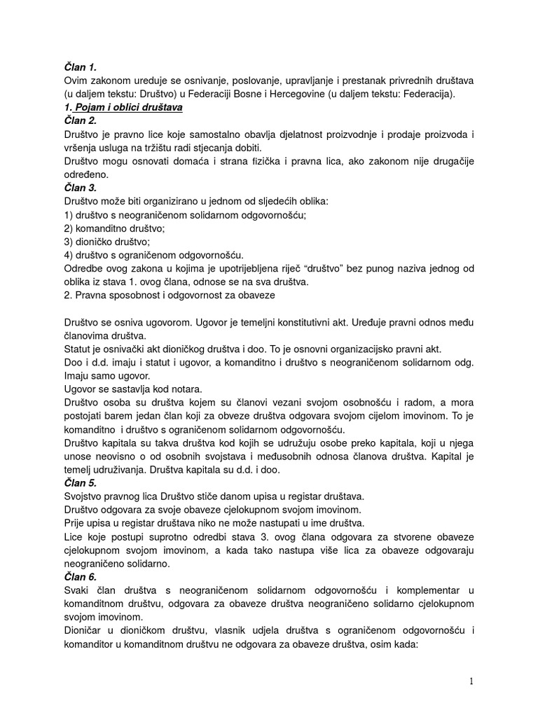 Skripta Pravo Drustava | PDF