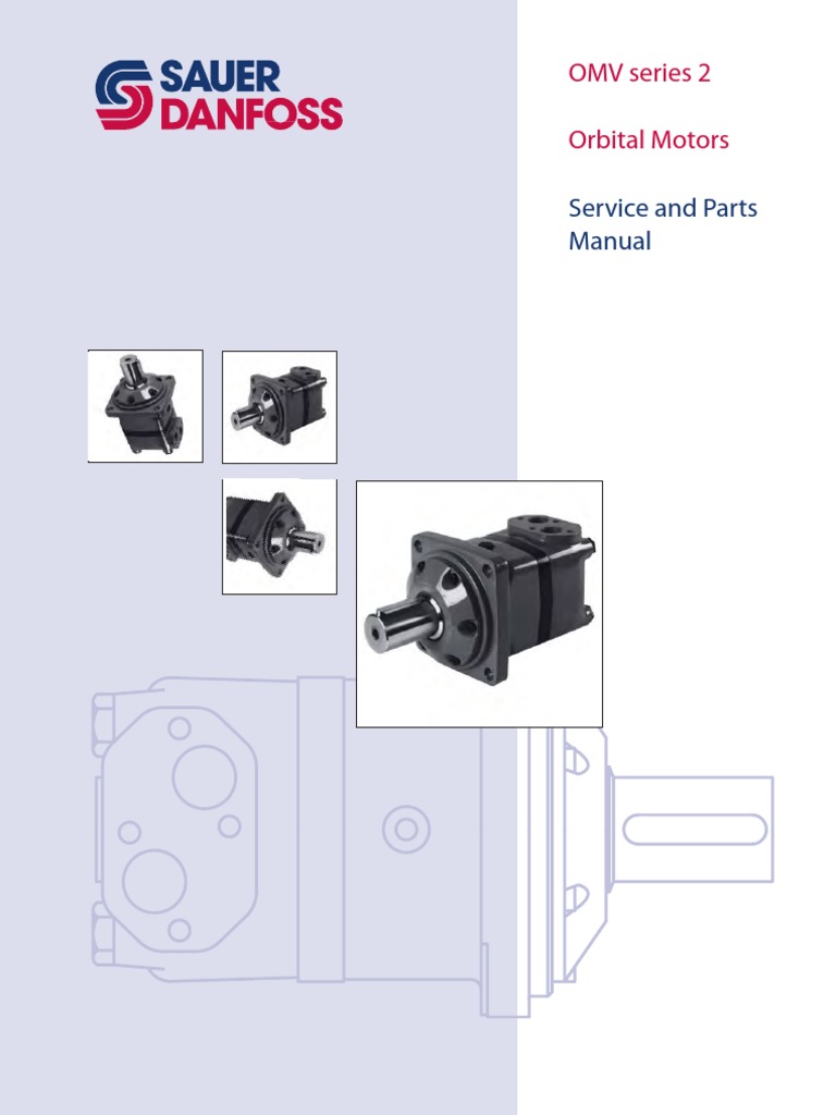 Service and Parts Manual: OMV Series 2 Orbital Motors | PDF | Valve | Mechanical Engineering