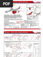 Airbus A350 Papercraft Template | PDF | Vehicle Design | Aircraft ...