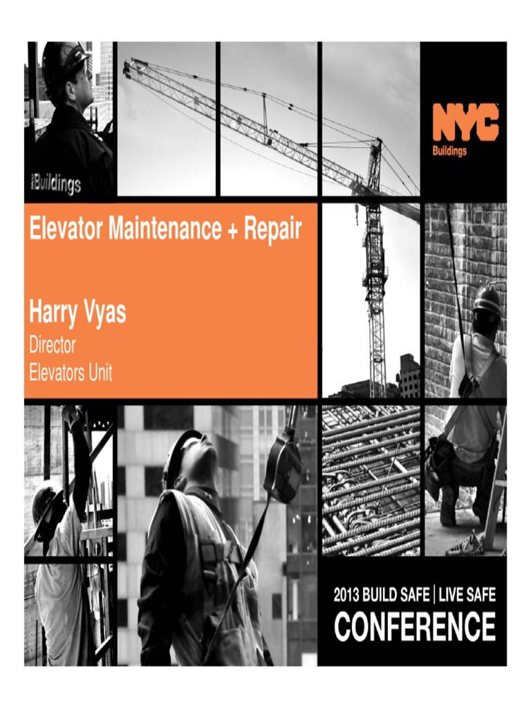 Elevator Maintenance and Repair | PDF