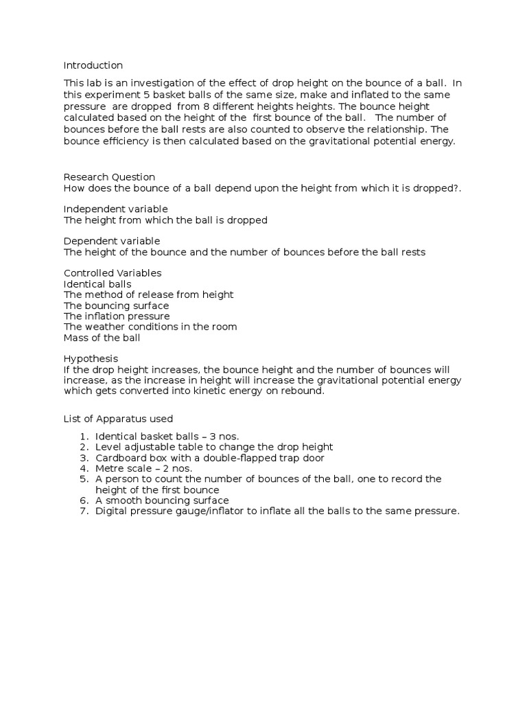 Physics Design Lab | PDF | Pressure | Potential Energy