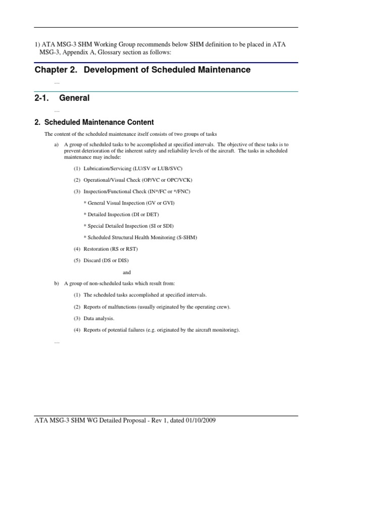 Maintenance Steering Group | PDF | Reliability Engineering | Engineering