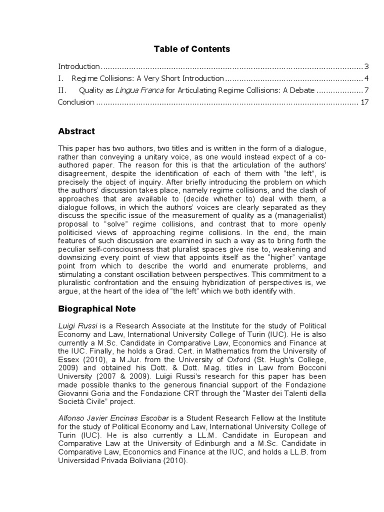 Luigi Russi Is A Research Associate at The Institute For The Study of ...