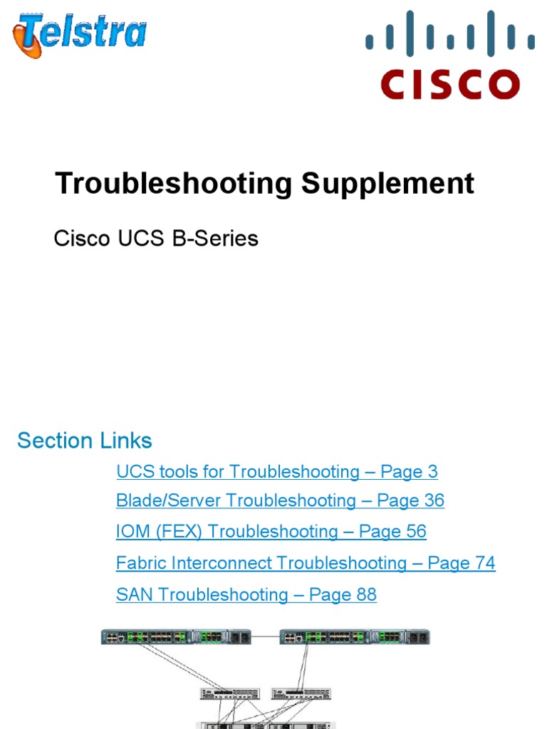 Uc On Ucs B Series Troubleshooting Guide | PDF | Network Architecture ...
