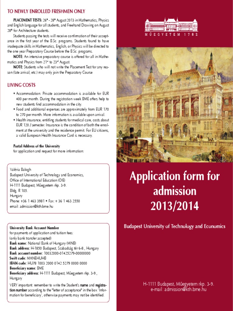 Application Form For Admission 2013/2014: To Newly Enrolled Freshmen Only | PDF | Postgraduate ...