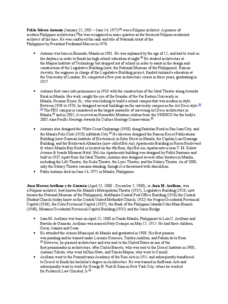 Filipino Architects | Philippines | Home & Garden