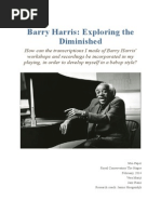 Barry Harris Dominant Half Step Rules | PDF | Musical Scales | Musical ...