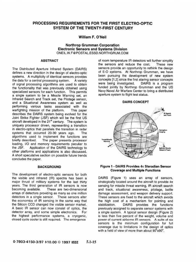 First Electro Optical System of The 21st Century | PDF | Optical ...