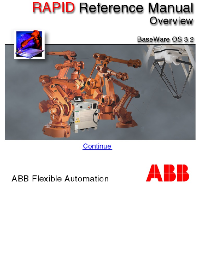 S4C-RAPID Reference Manual 3.2 (3HAC 5783-1) | PDF | Subroutine ...