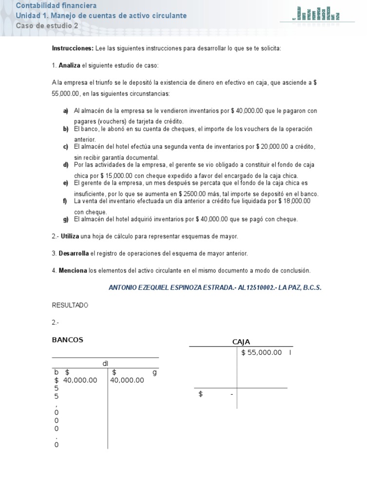 GCNF U1 A2 Anee | PDF | Bancos | Cheque