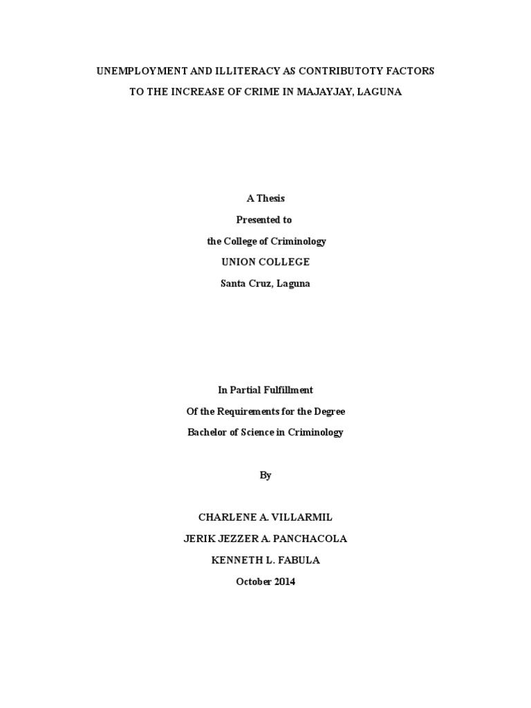 Thesis Sample | PDF | Sampling (Statistics) | Survey Methodology