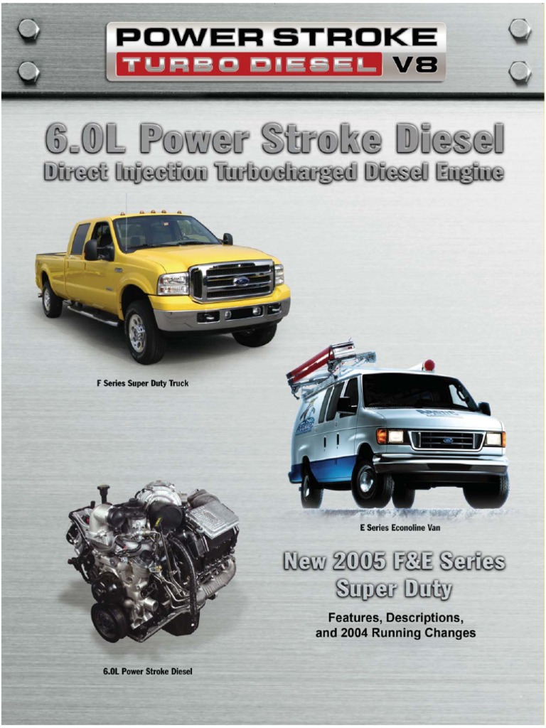 6.0 LT Power Stroke | PDF | Throttle | Turbocharger