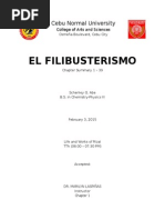 Chapter Summaries of El Filibusterismo | PDF | Spanish Language ...