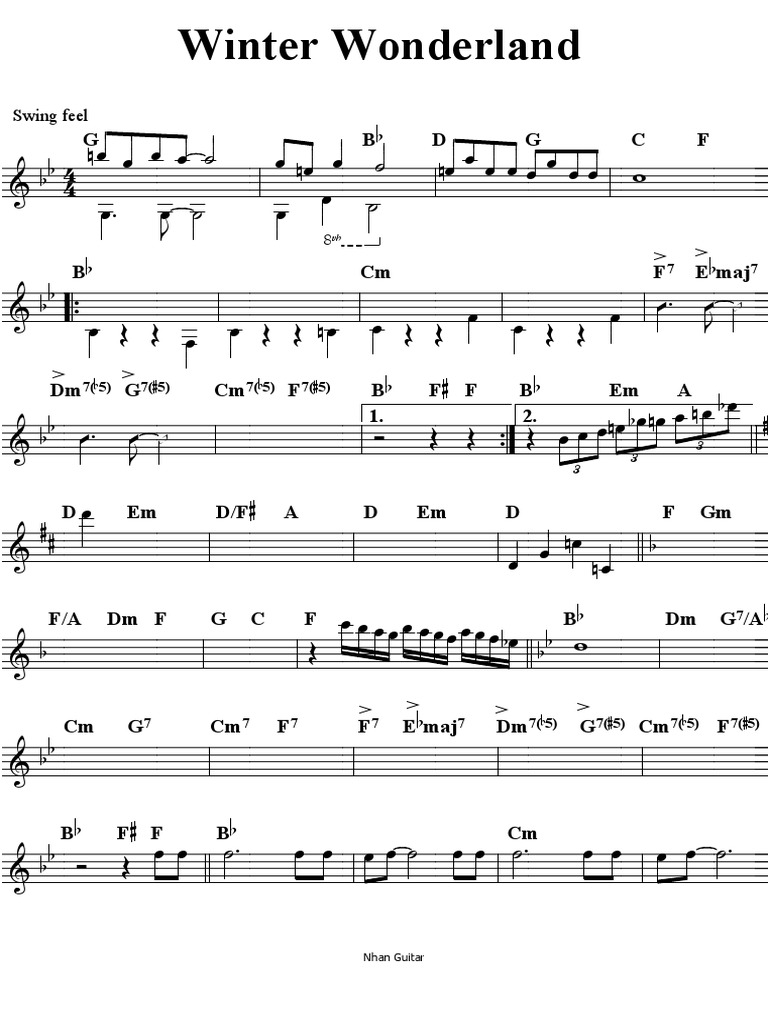 Winter Wonderland | PDF