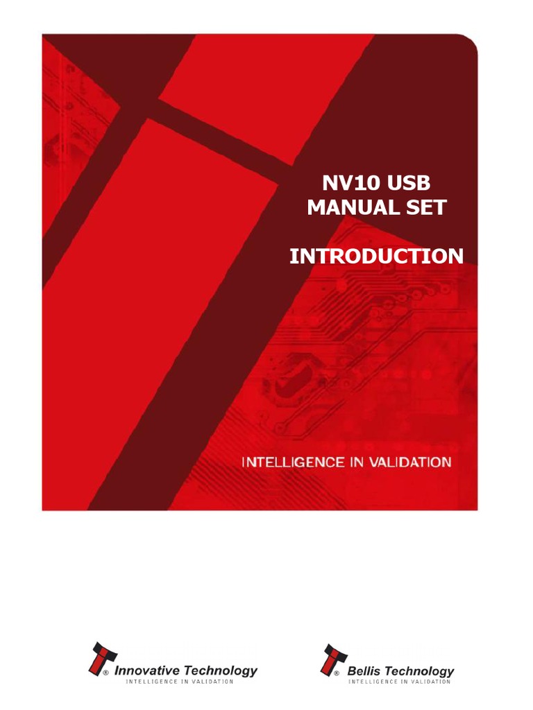 NV10 USB Manual Introduction | PDF | Usb | Machines