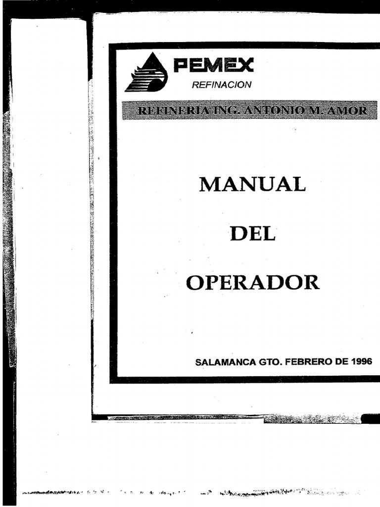 Manual Del Operador | PDF