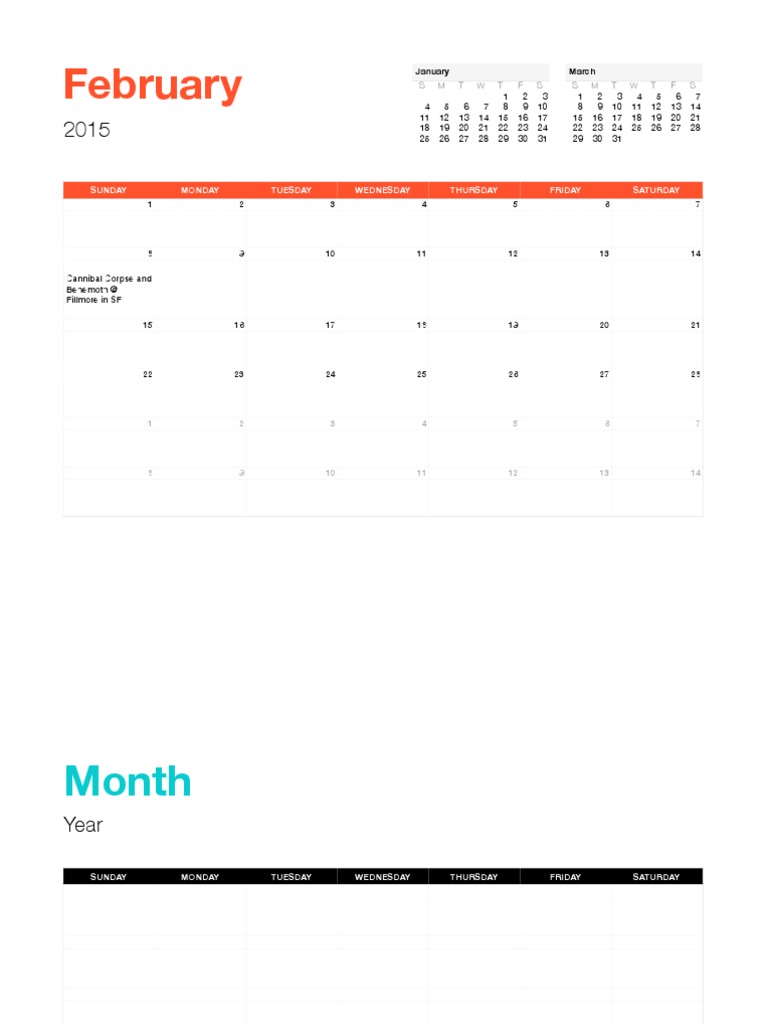 BTH Calendar 215 | PDF
