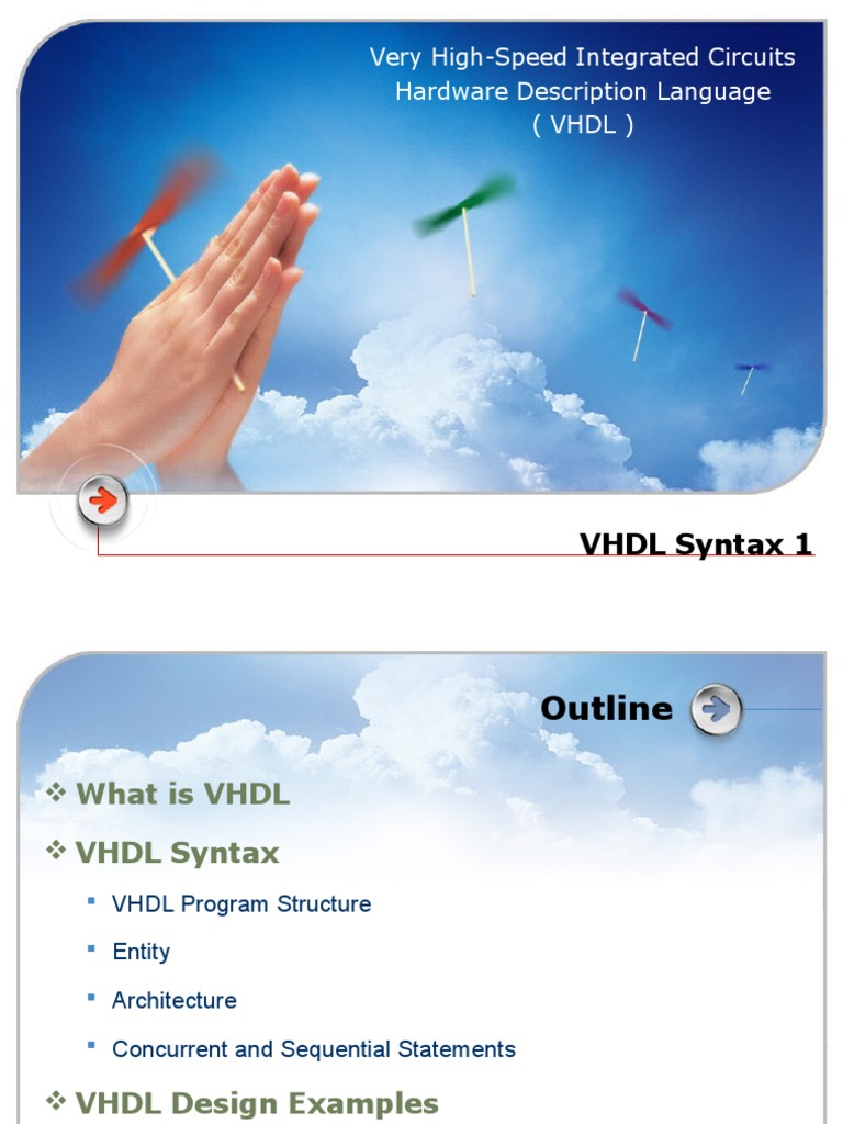 Very High-Speed Integrated Circuits Hardware Description Language (VHDL ...