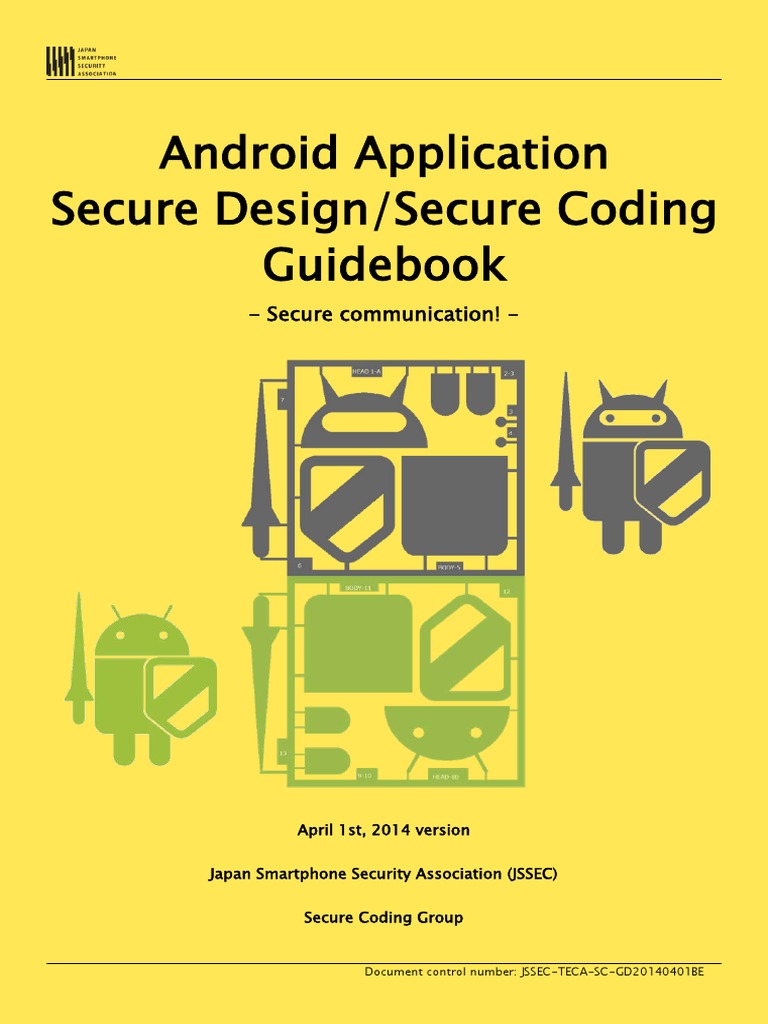 Android Application Secure Design/Secure Coding Guidebook | Malware | Threat (Computer)