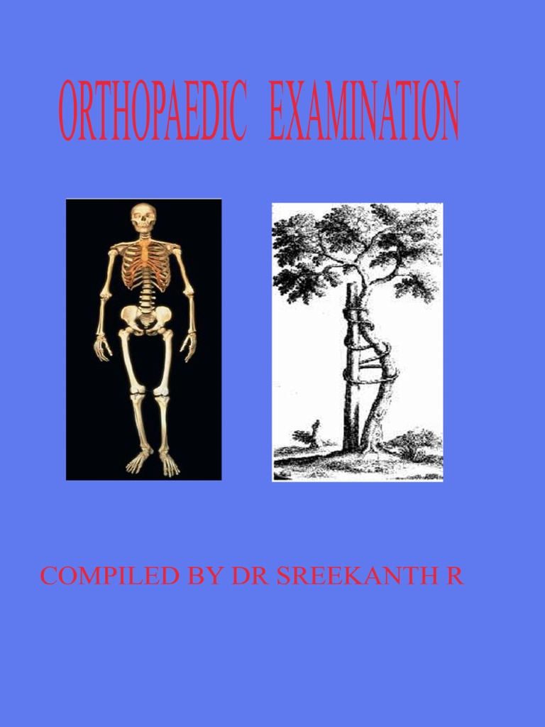 Orthopaedic Examination Guide | PDF | Anatomical Terms Of Motion | Elbow