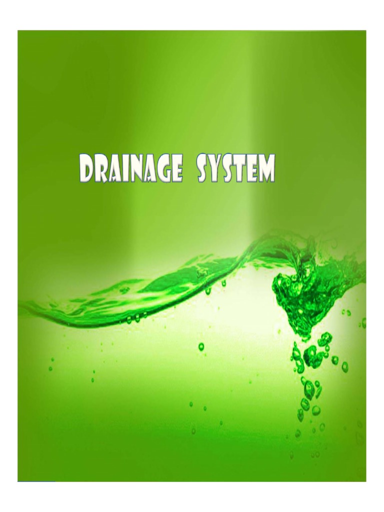 Overview of Drainage Systems | PDF | Storm Drain | Sanitary Sewer