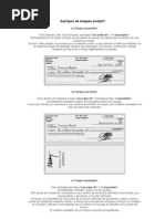 Cheque para Abono en Cuenta | PDF | Cheque | Bancos